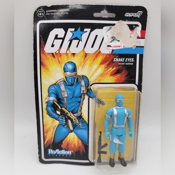 Hasbro | Toys | Gi Joe Snake Eyes Secret Service Action Figure | Poshmark